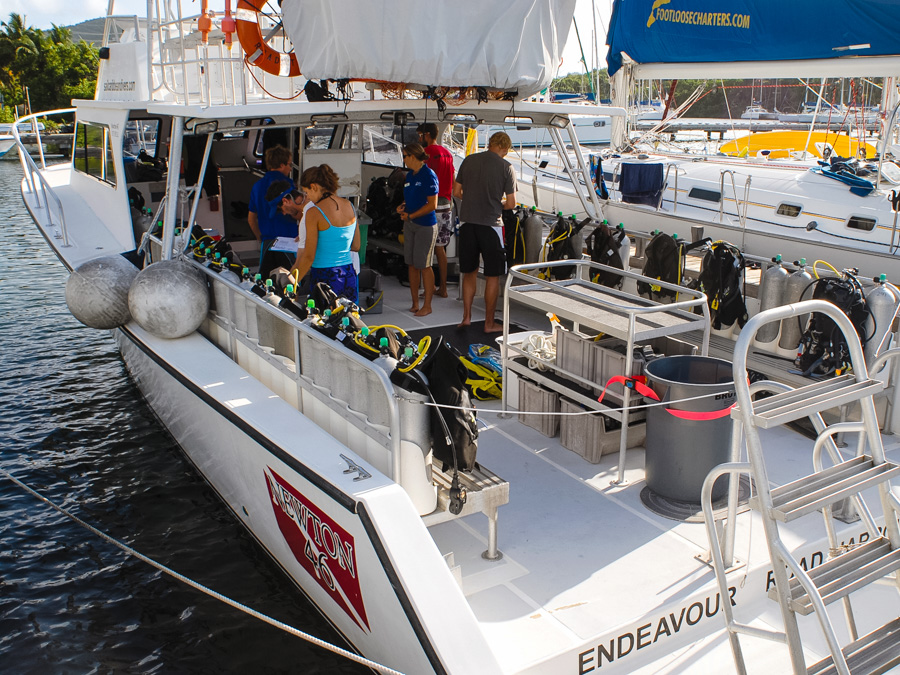 Custom Dive Boats | Sail Caribbean