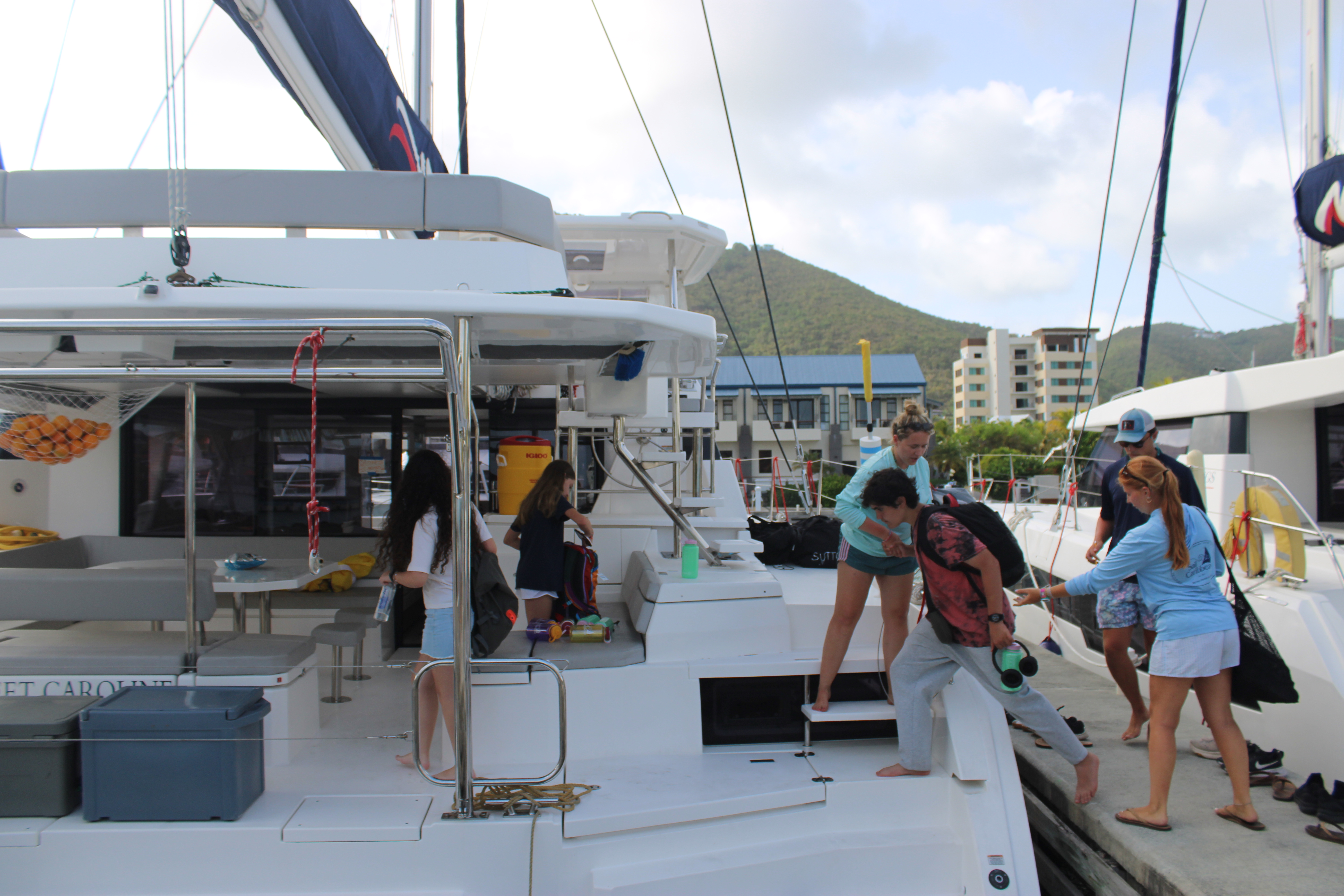 Alpha, Mega, Delta Fleet Arrivals! Day 1 - Sail Caribbean